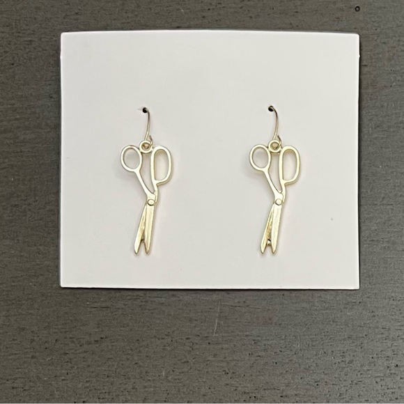 High Heels on the High Road | Jewelry | Gold Scissor Hairstylist Artist ...